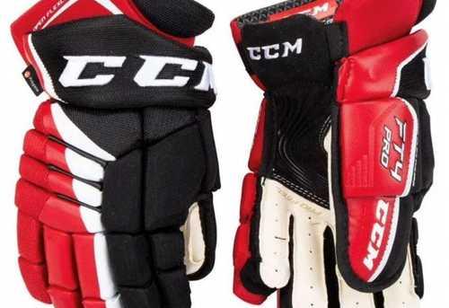 Хоккейные перчатки краги взрослые CCM jetspeed FT4