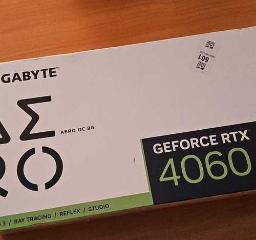 Видеокарта gigabyte rtx4060 aero 8gb