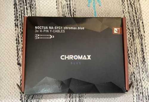 Разветвители Noctua NA-SYC1 chromax.blue 4-pin PWM