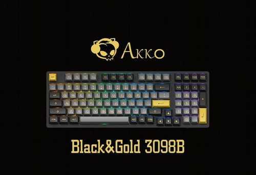 Механическая клавиатура Akko 3098B Black Gold