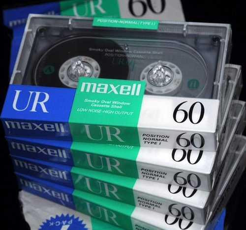 Аудиокассеты maxell UR 60 japan market (1950)