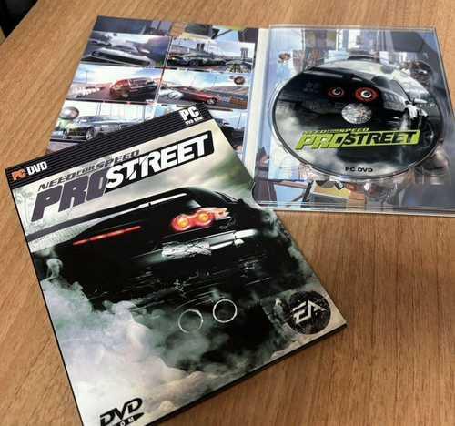 Игра Need for speed ProStreet (Диск тех времен)