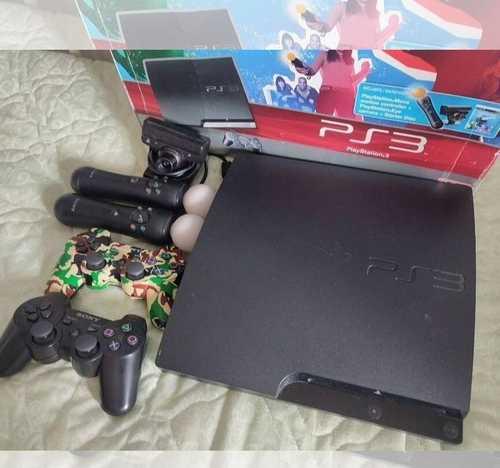 Sony Ps3 Slim (Прошитая С Играми)