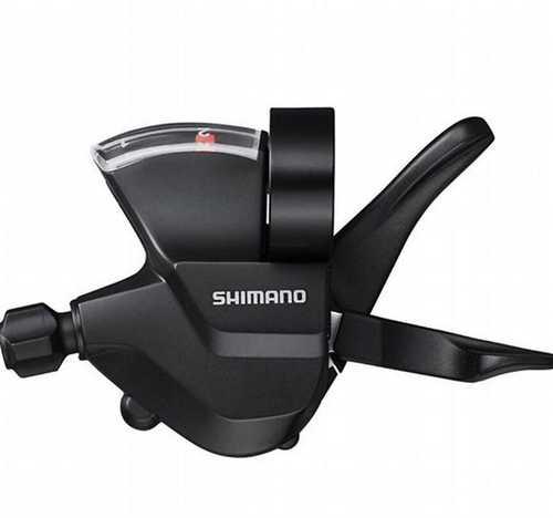 Шифтер Shimano Altus, M315, левый, 3 скорости, трос 1800мм