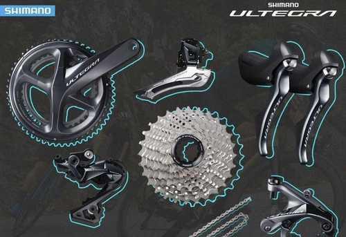 Групсет Shimano Ultegra R8000 Обод 2*11ск