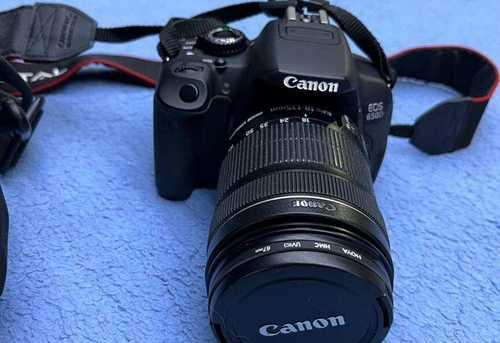 Canon EOS 650D + фильтры + штатив
