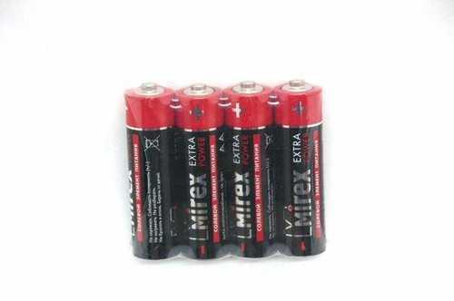 Батарейка Mirex 1.5V (уп. 4шт.) аа (LR6-4BL) 23702