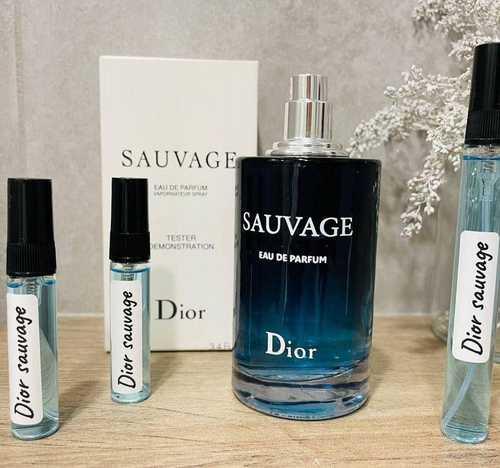 Dior sauvage распив тестер Диор Саваж мужской