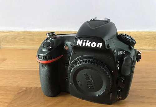 Nikon D810 body (пробег 43тыс)