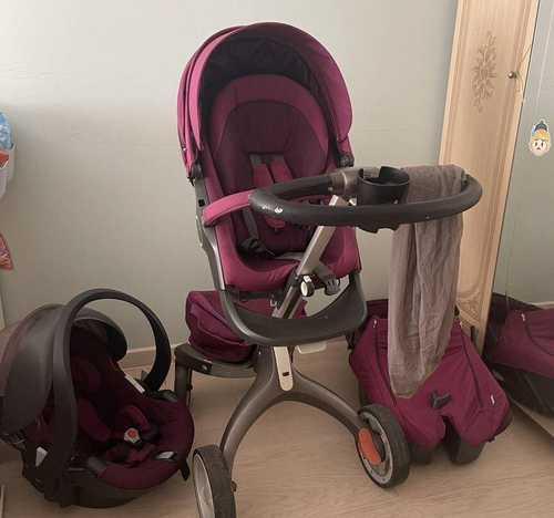 Коляска stokke xplory 3 в 1