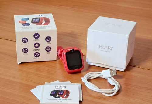 Детские смарт часы Elari KidPhone 4G с алисой, GPS