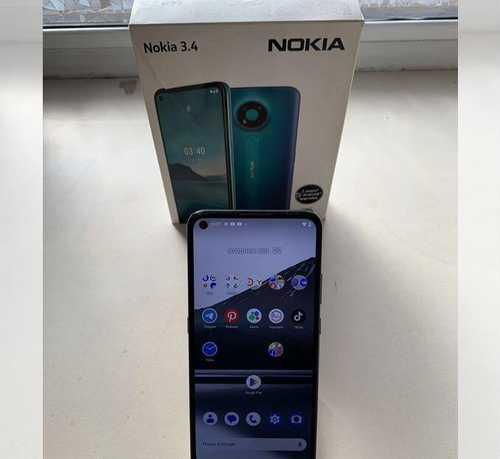 Смартфон Nokia 3.4