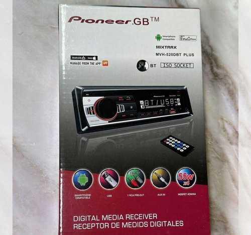 Магнитола Pioneer GB MVH 520BT