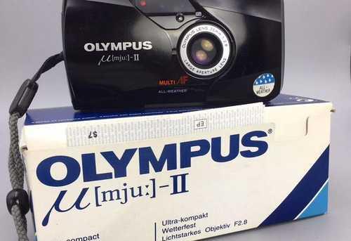 Фотоаппарат Olympus mju ii Blak