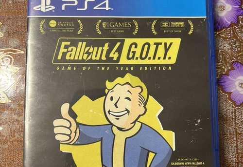 Игры для приставок ps4 диск Fallout 4