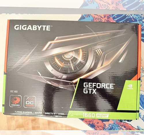 Видеокарта gtx 1660 super 6gb gigabyte (Обмен)