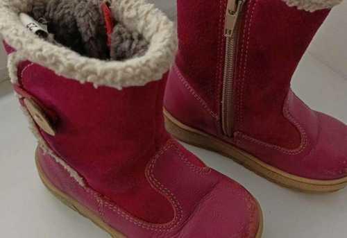 Зимняя обувь для девочки размер 23