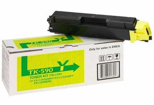 Тонер-картридж Kyocera TK-590Y (1T02kvanl0)