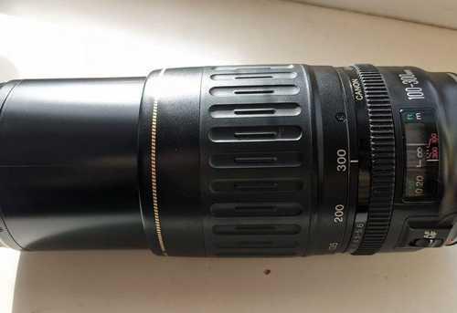 Телеобъектив Canon EF 100-300mm Ultrasonic