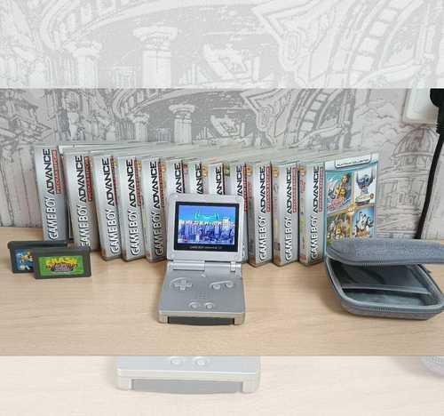 Nintendo Gameboy advance sp   43 игры