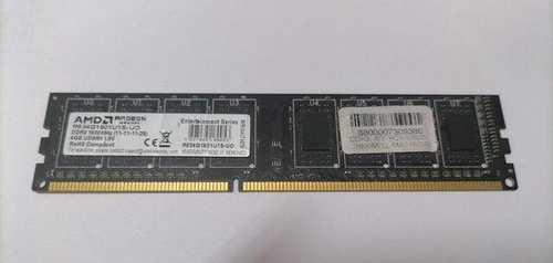RAM AMD Radeon R5 DDR3 4096/12800/1600 AE/R534G160