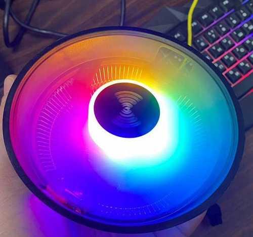 Кулер для процессора RGB 120мм