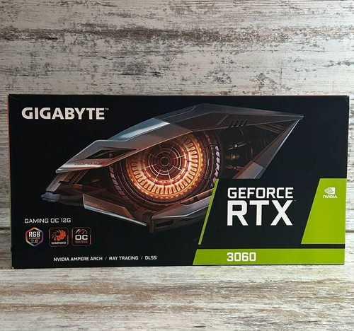 Видеокарта Gigabyte RTX 3060 Gaming OC 12GB