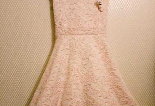 Платье для девочки со шлейфом 146-152