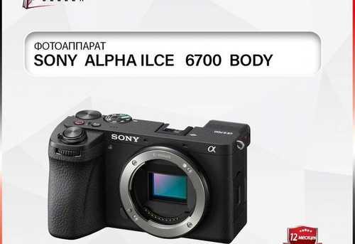 Sony alpha ilce 6700 body