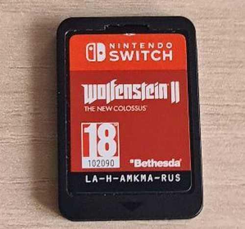 Wolfenstein 2 nintendo switch