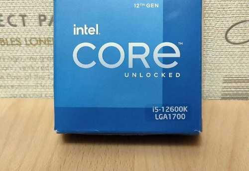 Процессор intel core i5 12600k box