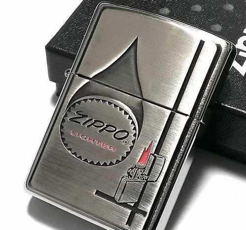 Зажигалка Zippo - Red Flame Box