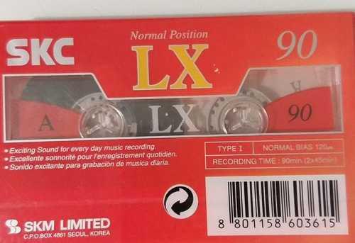 Аудиокассеты новые SKC LX 90
