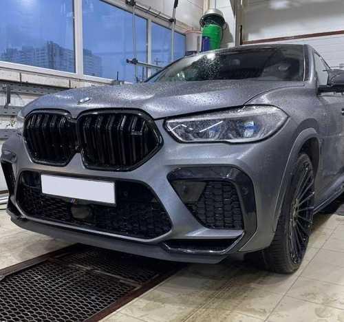 Обвес в стиле BMW X6M F96 на BMW X6 G06