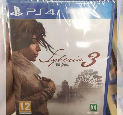 Syberia 3 PS4, русская версия