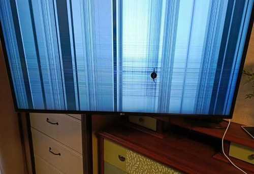 Телевизор LG SMART tv на запчасти/под ремонт