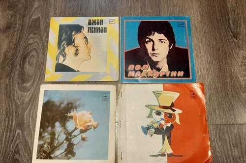 Пластинки Beatles (McCartney Wings Lennon)