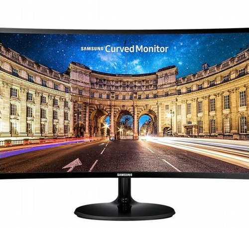 Монитор Samsung 23.5" C24F390FHM VA LED curved 16: