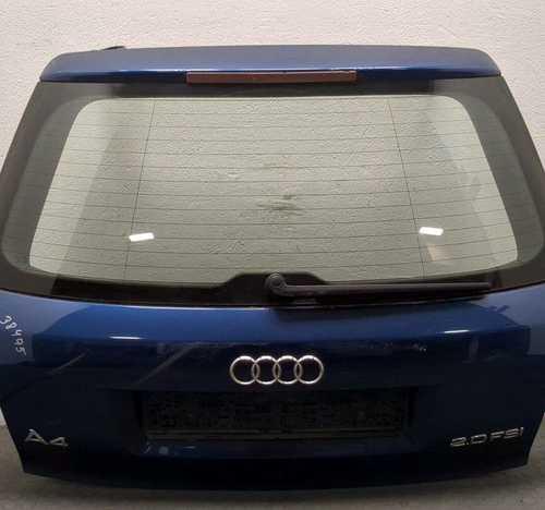 Подсветка номера Audi A4 (B6), 2004