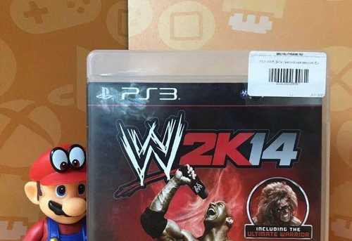 PS3 WWE 2k14 (английская версия) б/у