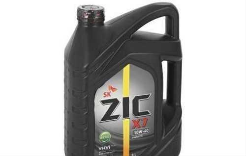 Масло моторное ZIC X7 diesel 10W-40 6л