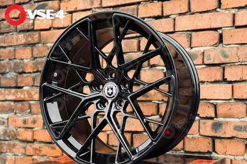 NEW # HRE FF10 R19 5x112 Gloss Black