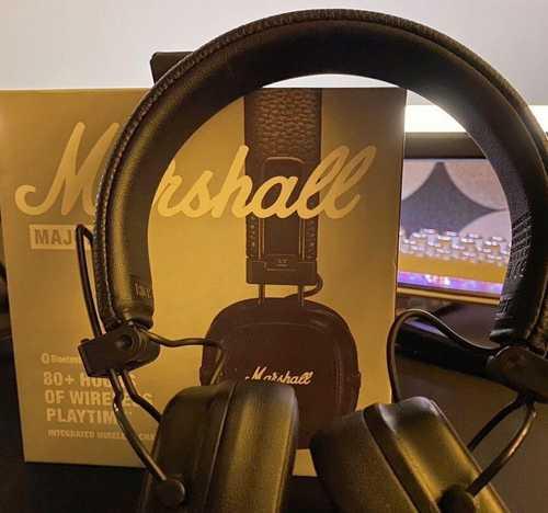 Marshall major 4 черные оригинал