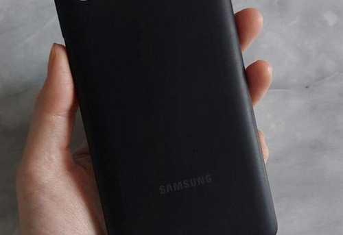 Чехол силиконовый Samsung A51 soft touch чёрный