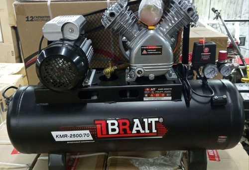 Компрессор воздушный brait KMR-2500\70