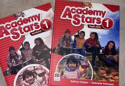 Учебник и тетрадь по английскому Academy Stars