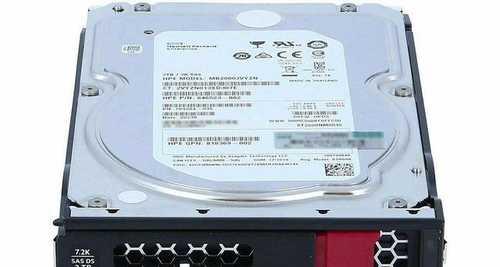 Жесткий диск HPE 2TB SAS LFF 3.5'' 833926-B21