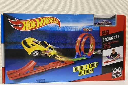 Hot Wheels HW02 двойной трек + машинка