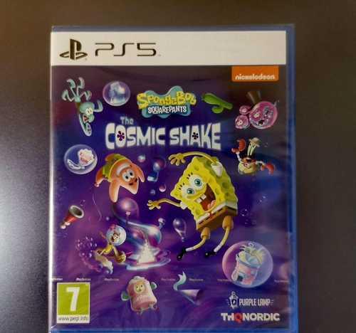 SpongeBob: The Cosmic Shake (PS5, новый, рус суб)