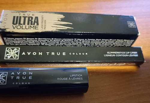 Avon тушь, помада, карандаш
